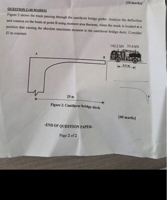 Solved QUFSTION 2 (40 MARKS) Figure 2 shows the truck | Chegg.com Solved QUFSTION 2 (40 MARKS) Figure 2 shows the truck | Chegg.com