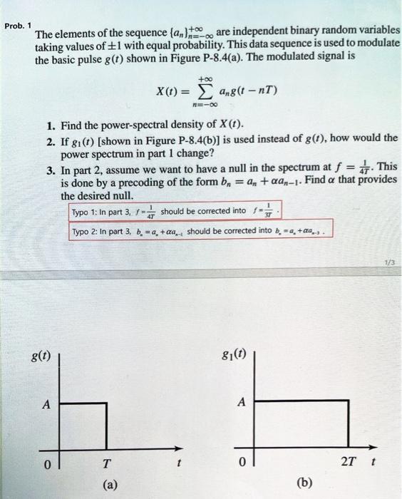 Solved b. 1 The elements of the sequence {an}n=−∞+∞ are | Chegg.com