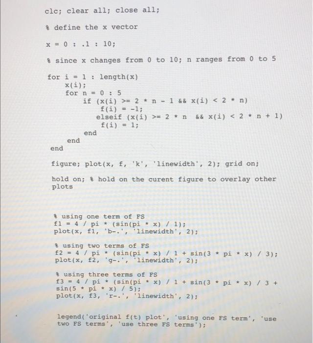 Solved how to do the this question? the sample code is next | Chegg.com