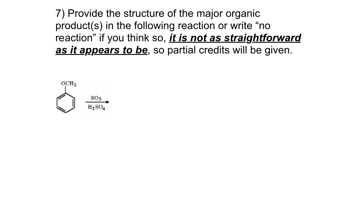 Solved Provide the structure of the major organic product(s) | Chegg.com
