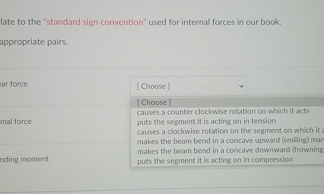 Solved late to the "standard sign convention" used for | Chegg.com