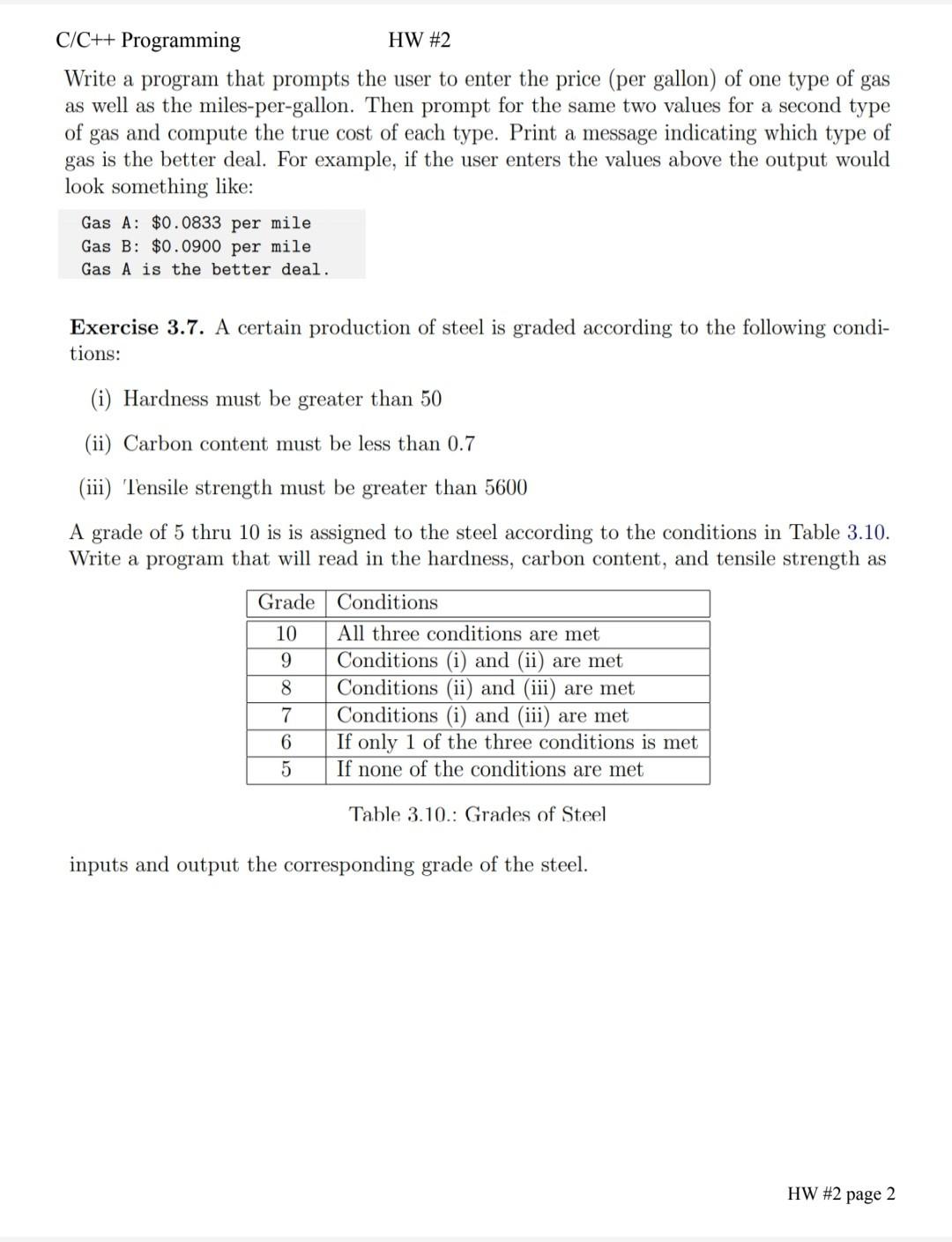 Solved C C Programming Hw 2 Objective Practice Writing