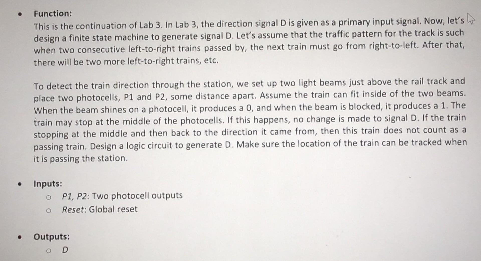 Solved - Function: This is the continuation of Lab 3. In Lab | Chegg.com