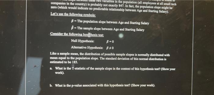 Solved 8. Consider the following scatterplot displaying the | Chegg.com