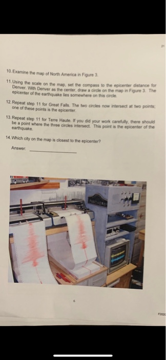 Solved 1ų 2000 KILOMETERS Figure 3 20 10. Examine the map | Chegg.com
