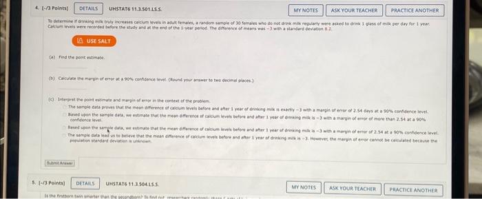 Solved (a) find the poot eltimate. (c) Interpert the pant | Chegg.com