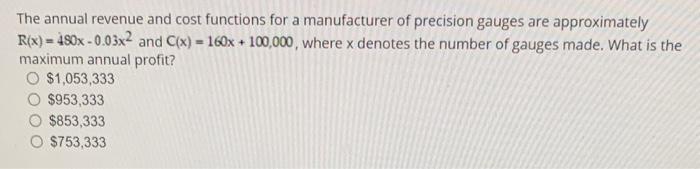 Solved Solve the problem. The cost of a computer system | Chegg.com