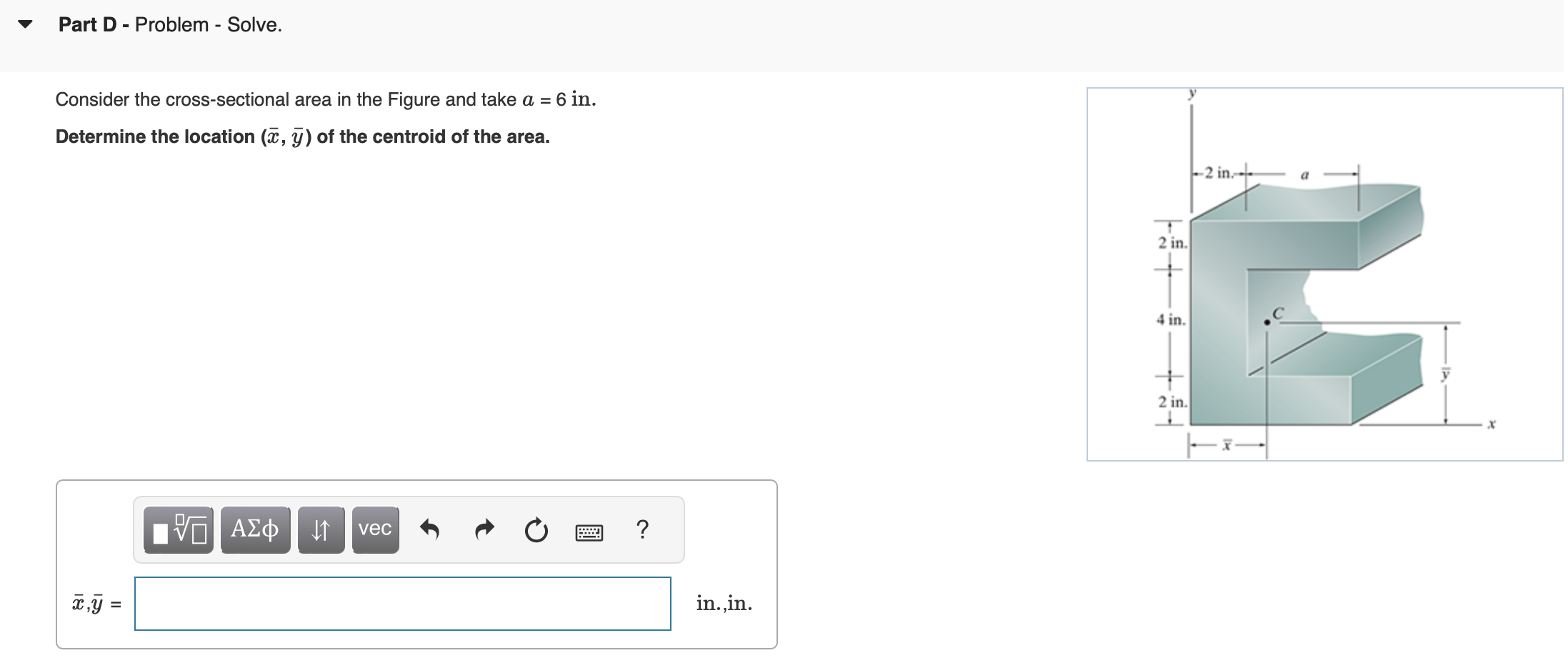 Solved Part D - ﻿Problem - ﻿Solve.Consider the | Chegg.com
