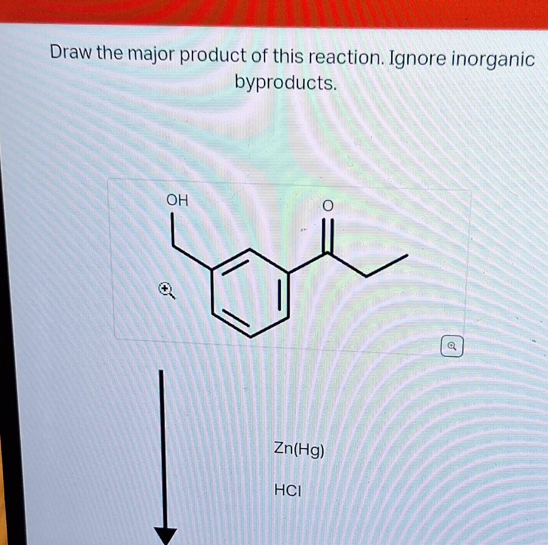 Solved Draw the major product of this reaction. Ignore | Chegg.com