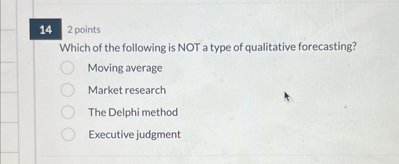 Solved 142 ﻿pointsWhich of the following is NOT a type of | Chegg.com