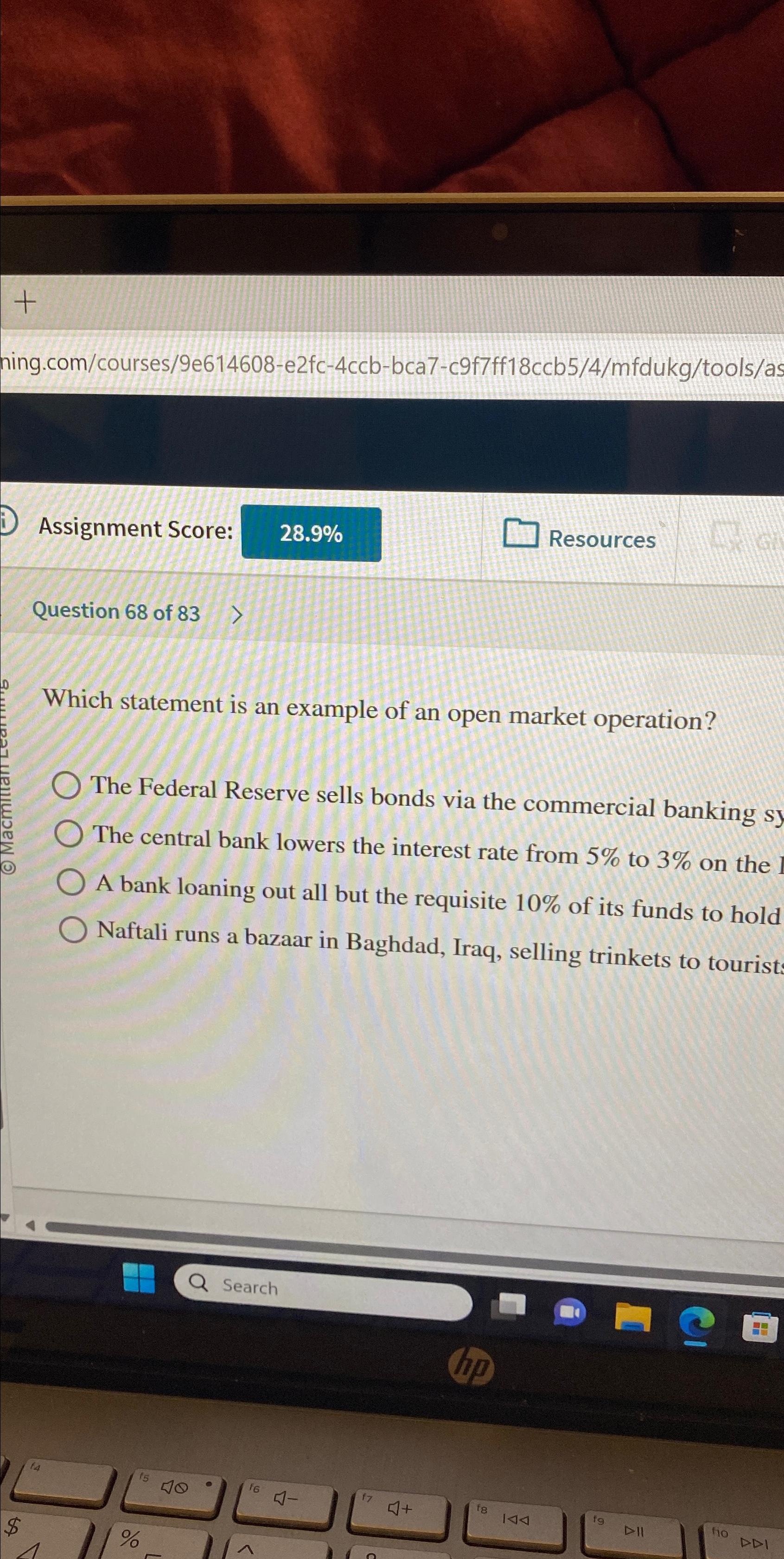 Solved Assignment Score:ResourcesQuestion 68 ﻿of 83Which | Chegg.com