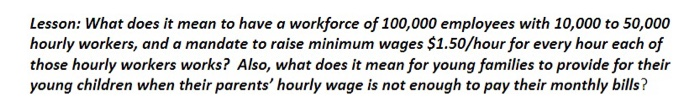 Solved Lesson: What does it mean to have a workforce of | Chegg.com