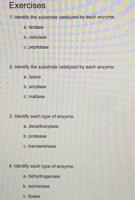 Solved Exercises 1. Classify each protein as fibrous or | Chegg.com Solved Exercises 1. Classify each protein as fibrous or | Chegg.com