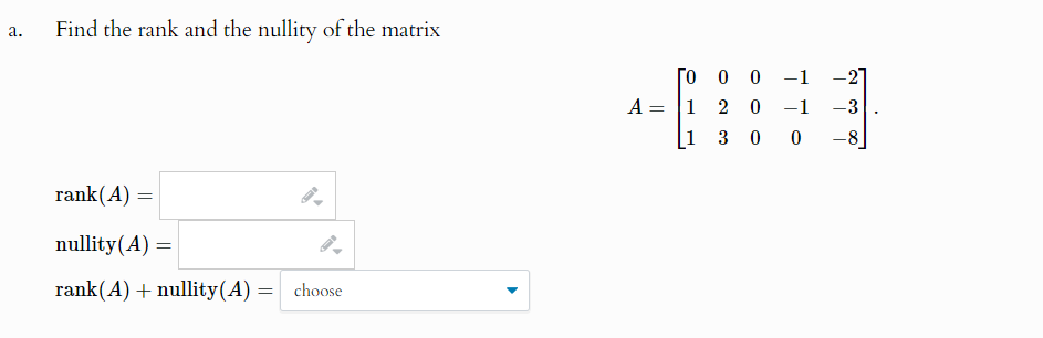 Solved [1] ﻿Compute RREF and report all the involved row | Chegg.com