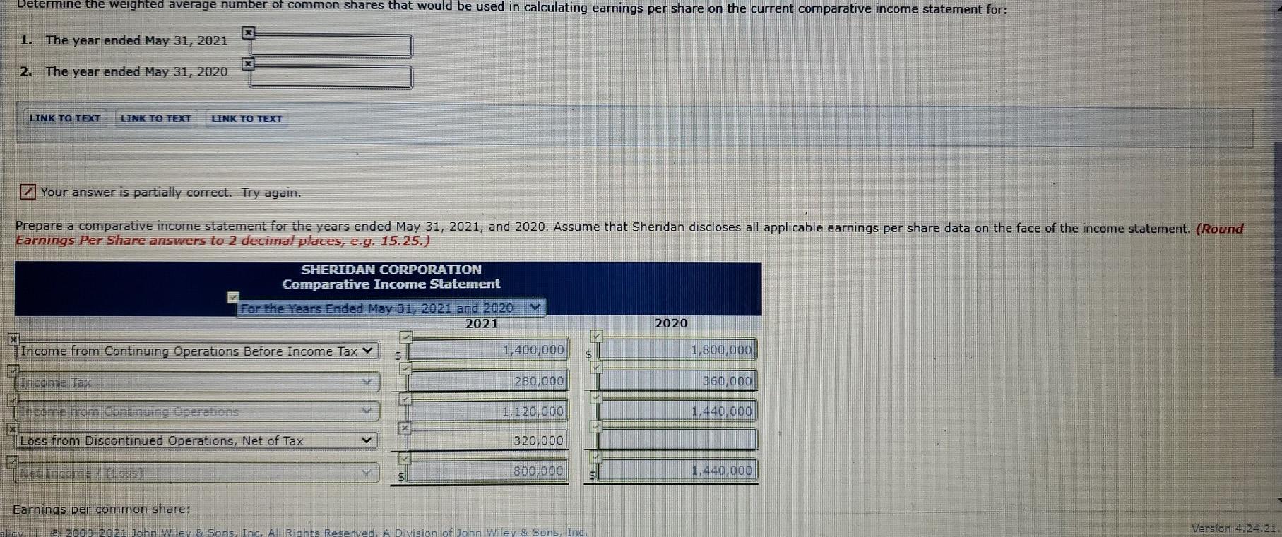 Solved Question 1 Sheridan Corporation, a publicly traded | Chegg.com