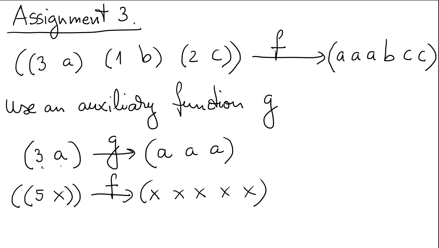 Solved Assignment 3.((3a)(1b)(2c))→f(aaabcc)use an auxilialy | Chegg.com