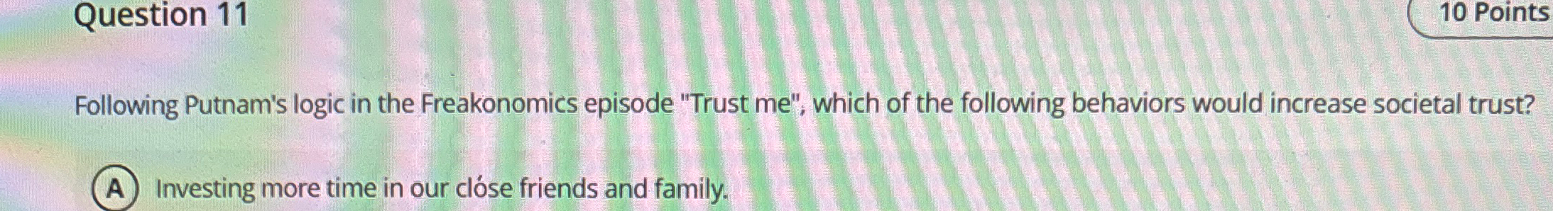 Solved Question 1110 ﻿PointsFollowing Putnam's logic in the | Chegg.com