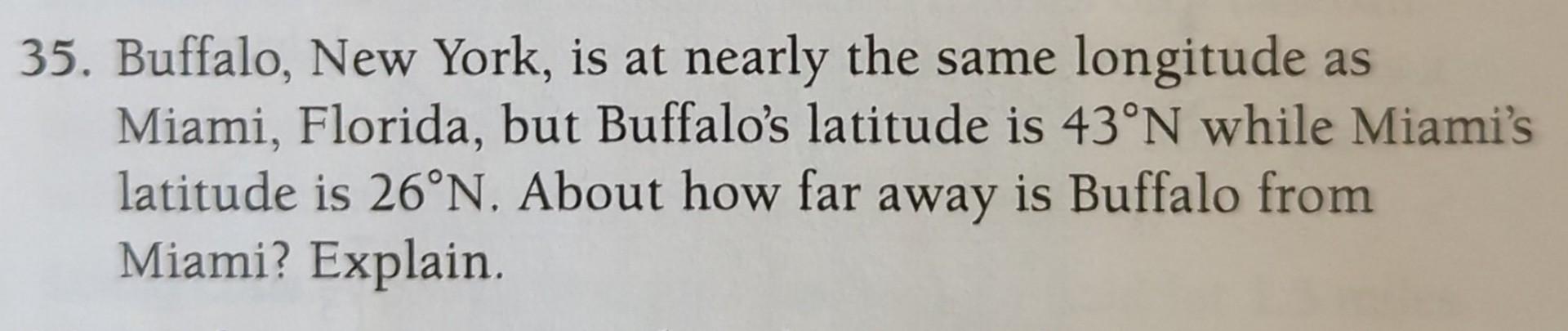 Solved 29-36: Latitude and Longitude. Consult an atlas, | Chegg.com