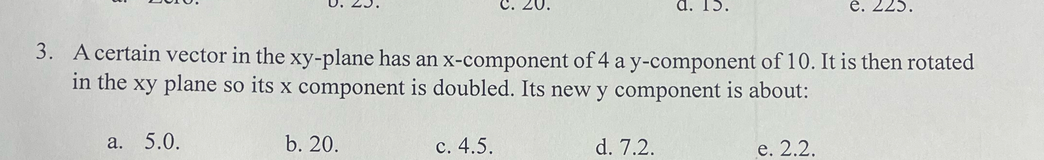 Solved A certain vector in the xy-plane has an x-component | Chegg.com