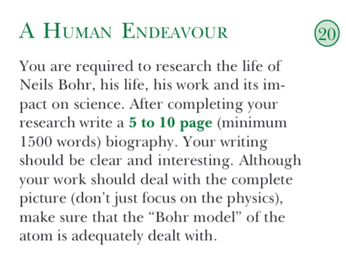 Solved A HUMAN ENDEAVOUR (20) You are required to research | Chegg.com