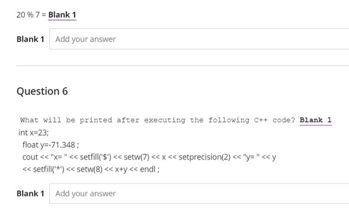 Solved What Will Be Printed After Executing The Following 