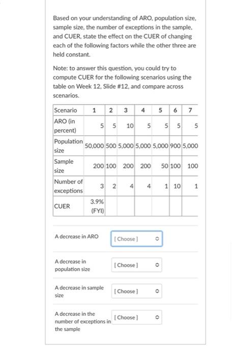 Solved Choose the correct option among [ Increase / Decrease | Chegg.com