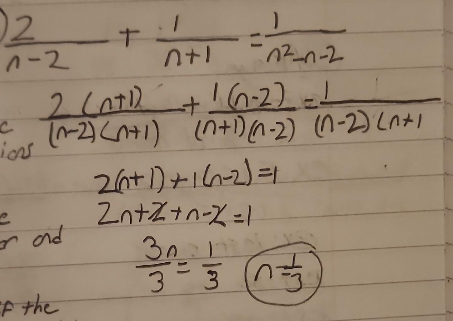 Solved n−22+n+11=n2−n−21(n−2)(n+1)2(n+1)+(n+1)(n−2)1(n−2)=(n | Chegg.com Solved n−22+n+11=n2−n−21(n−2)(n+1)2(n+1)+(n+1)(n−2)1(n−2)=(n | Chegg.com