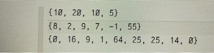 Solved Write the output produced by the following method | Chegg.com