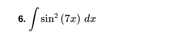 Solved Integrals Involving Trig Functions: sinx and cosx. | Chegg.com