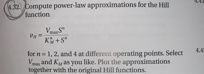 4.41 4.32 Compute power-law approximations for the | Chegg.com