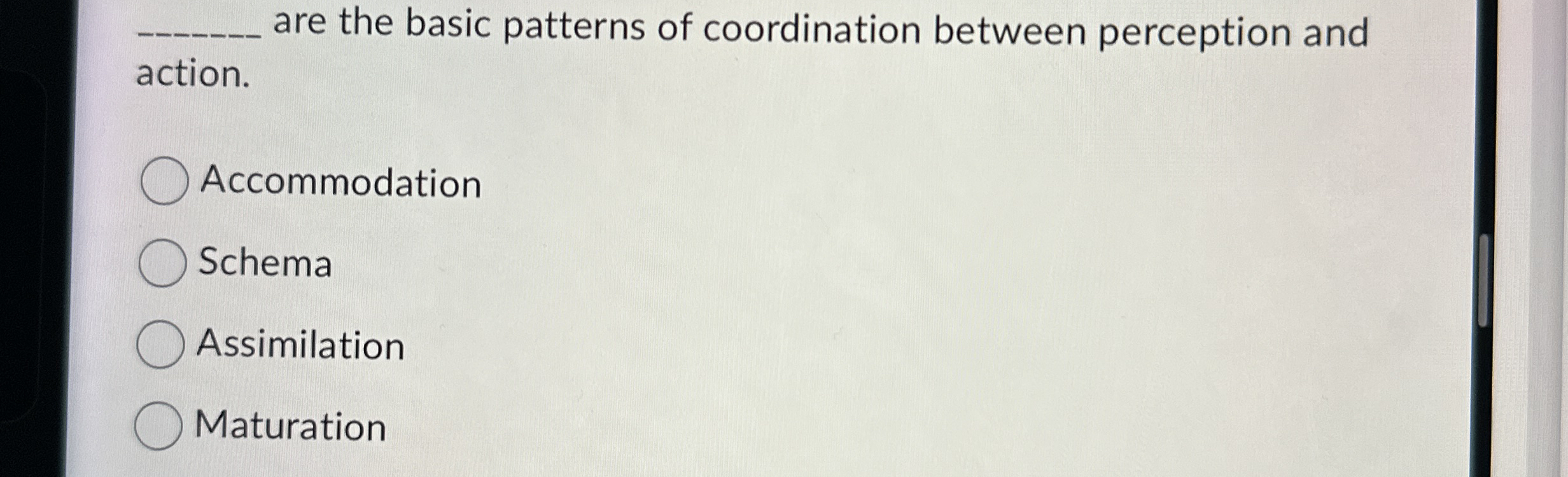 q, ﻿are the basic patterns of coordination between | Chegg.com