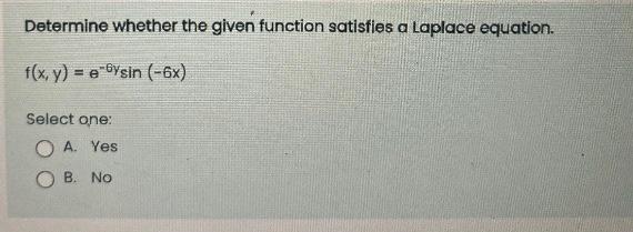 Solved Determine whether the given function satisfies a | Chegg.com