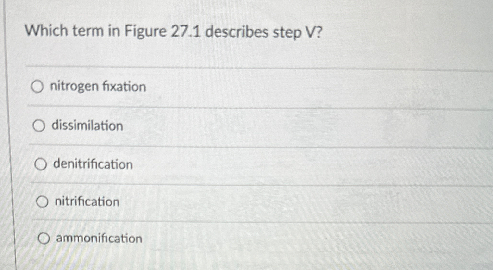Solved Which term in Figure 27.1 ﻿describes step | Chegg.com