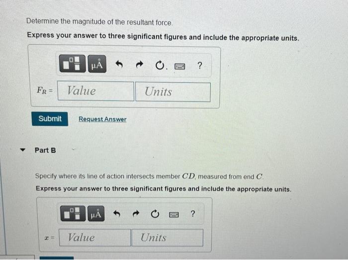Solved Replace The Loading On The Frame Shown In Figure 1