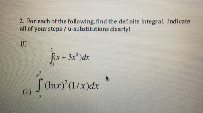 Solved 1. Find the anti-derivatives of each function. Show | Chegg.com