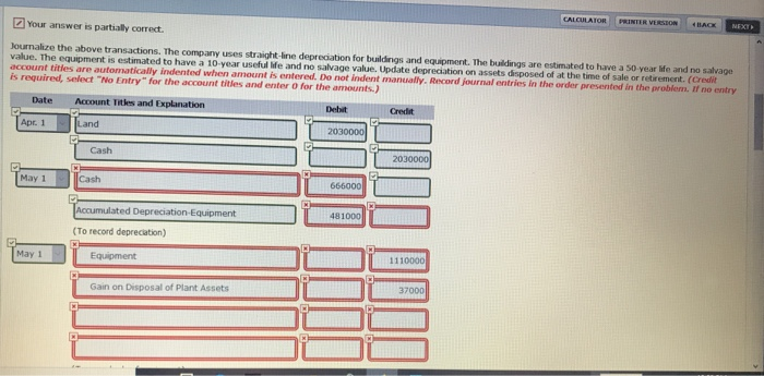 Solved CALCULATOR PRINTER Problem 9-05A al-c (Video) (Part | Chegg.com