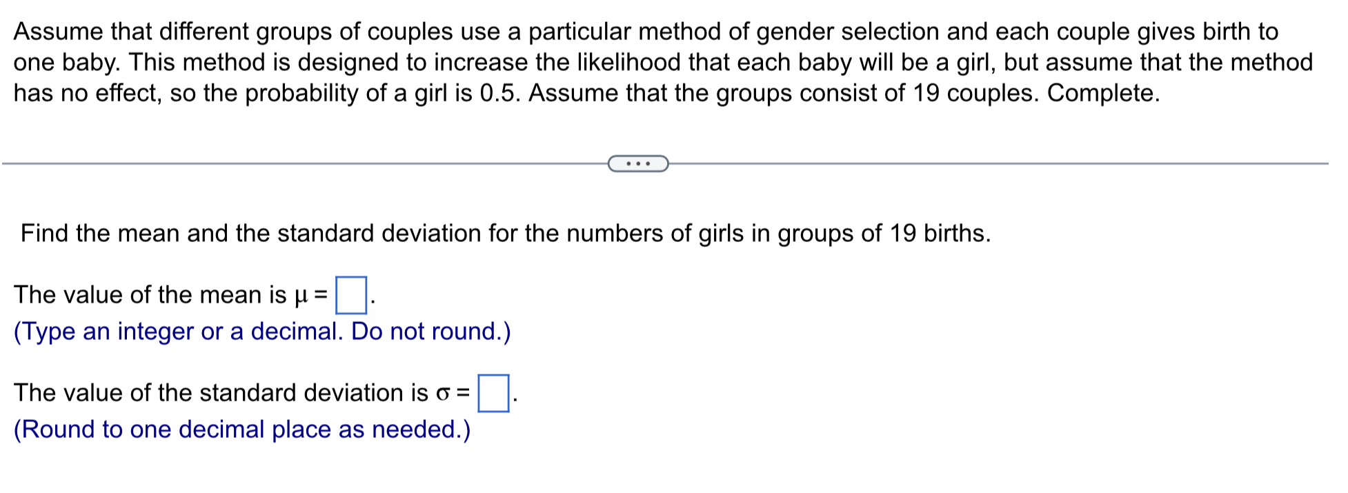 Solved Assume that different groups of couples use a | Chegg.com
