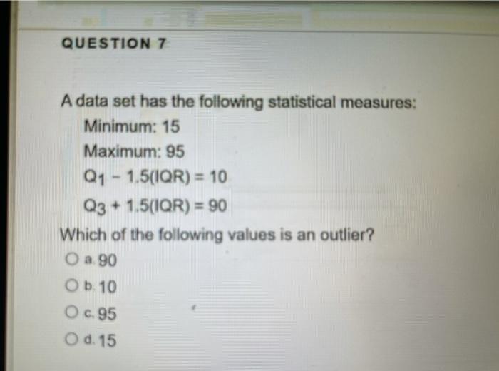 Solved 5 points QUESTION 5 A survey questionnaire will be | Chegg.com