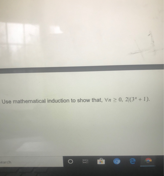 Solved Use mathematical induction to show that, Vn > 0, | Chegg.com
