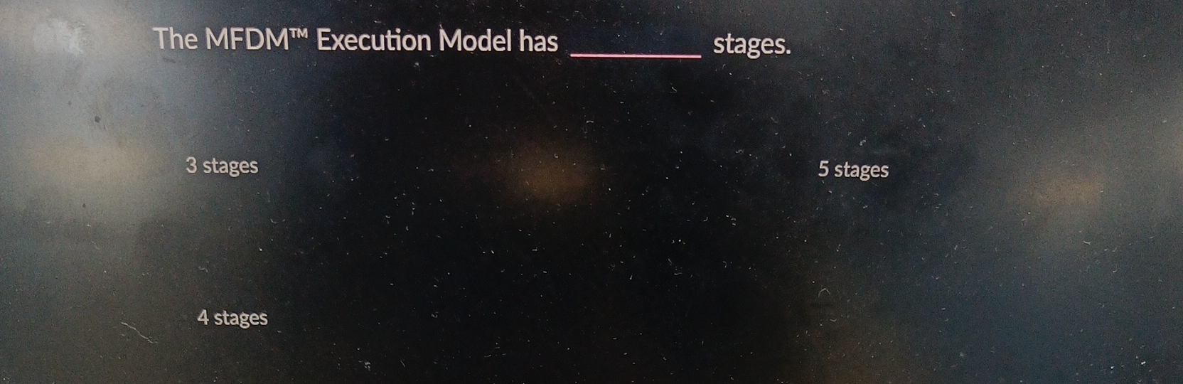 Solved The MFDM ?mM ﻿Execution Model has q, ﻿stages.3 | Chegg.com