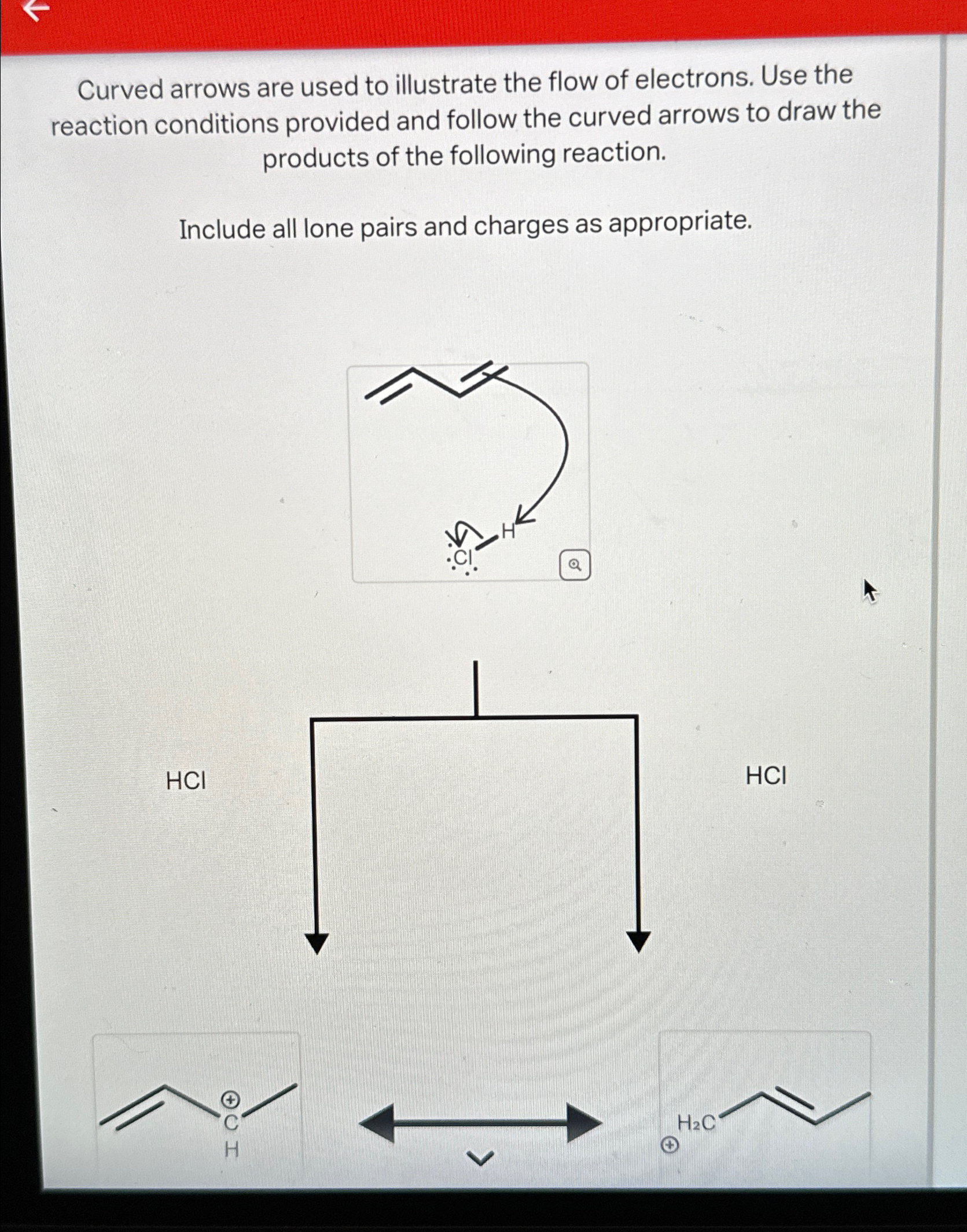 Solved Curved arrows are used to illustrate the flow of | Chegg.com