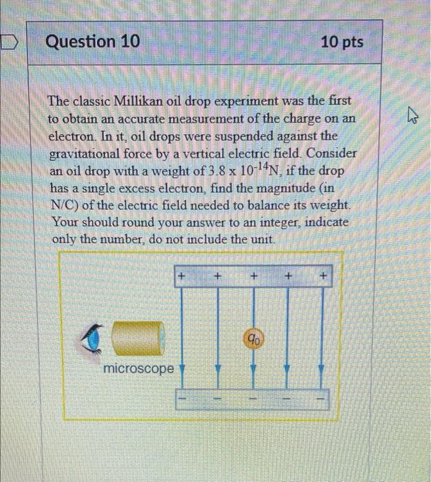 Solved Question 2 10 Pts For Point Charge 7 3 µc And Point