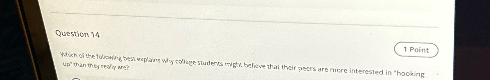 Solved Question 14Which of the following best explains why | Chegg.com