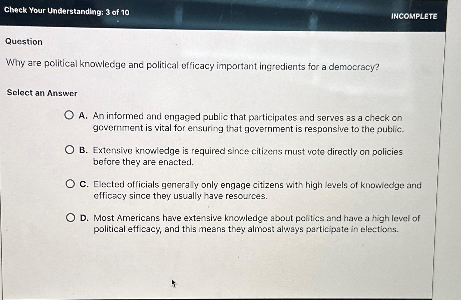 Solved Check Your Understanding: 3 ﻿of | Chegg.com