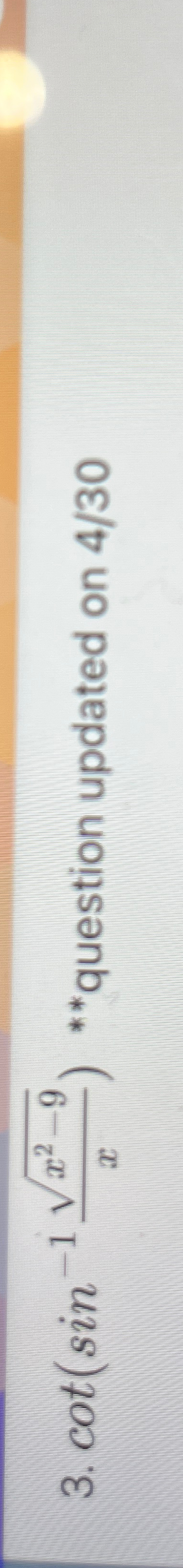 Solved Use a right triangle(draw)and write each expression | Chegg.com