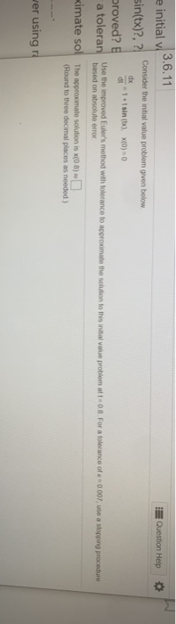 Solved Please do not post a MatLab code or subroutine code. | Chegg.com