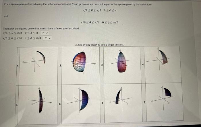 For A Sphere Parameterized Using The Spherical