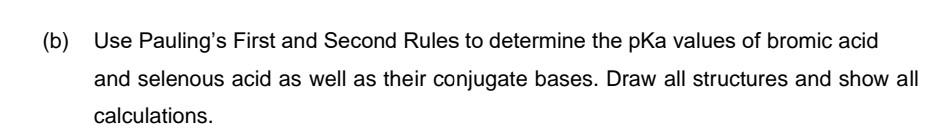 Solved (b) Use Pauling's First and Second Rules to determine | Chegg.com