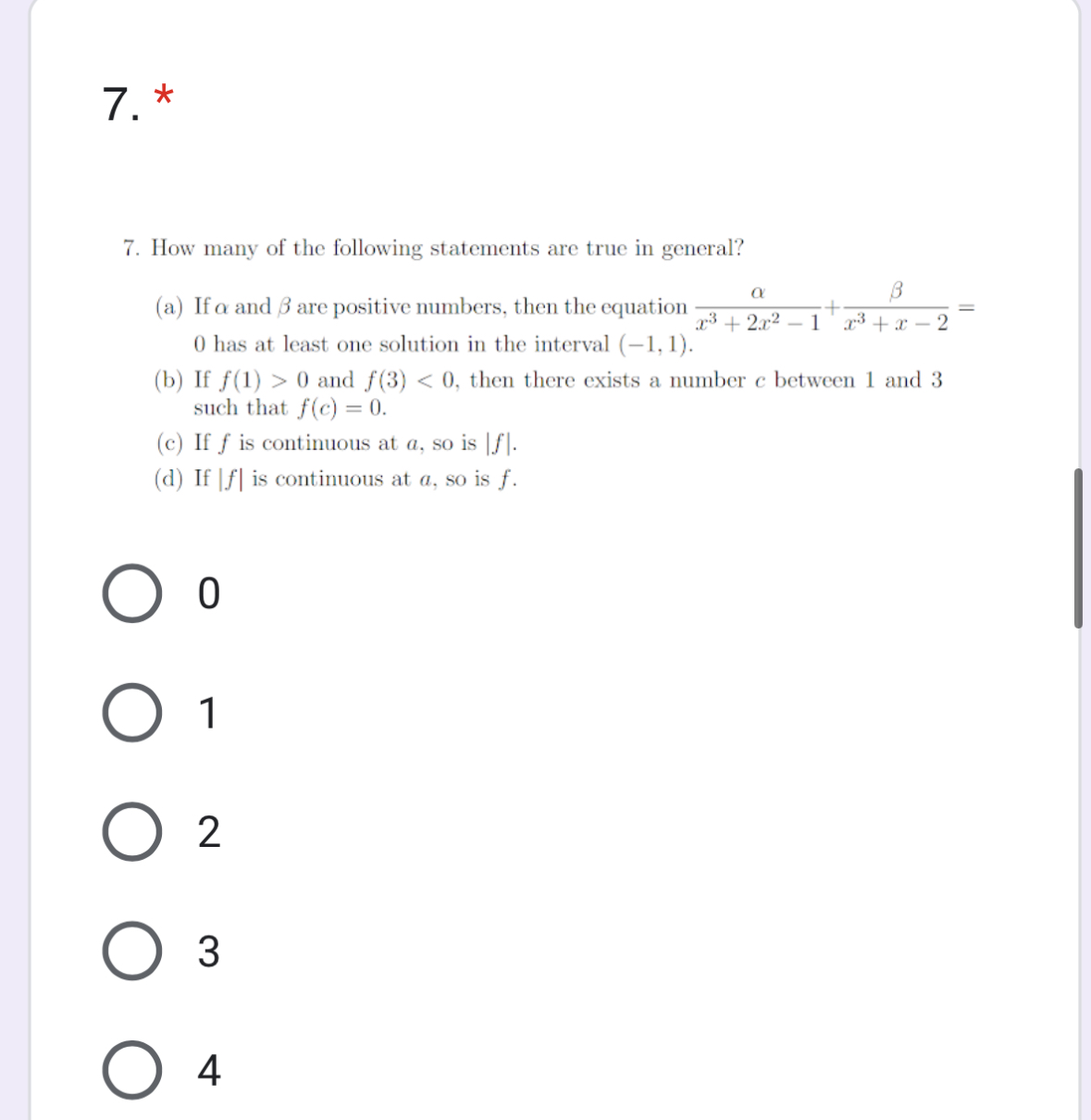 Solved How many of the following statements are true in | Chegg.com