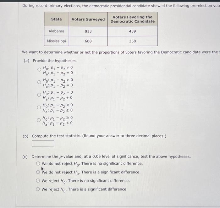 We want to determine whether or not the proportions | Chegg.com